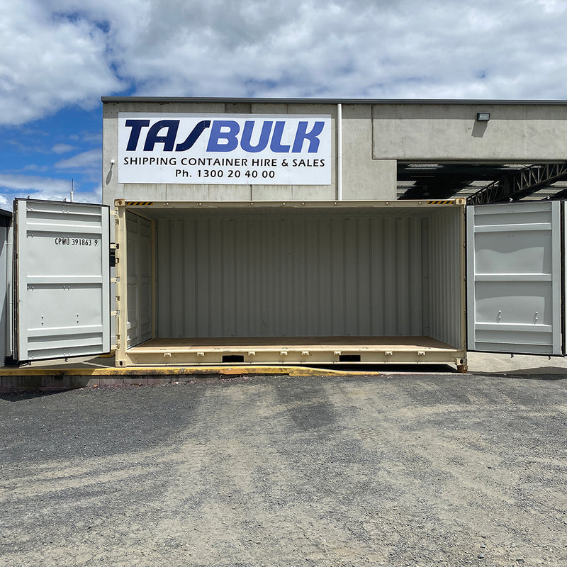 20ft Shipping Containers for Sale or Hire – Tasbulk