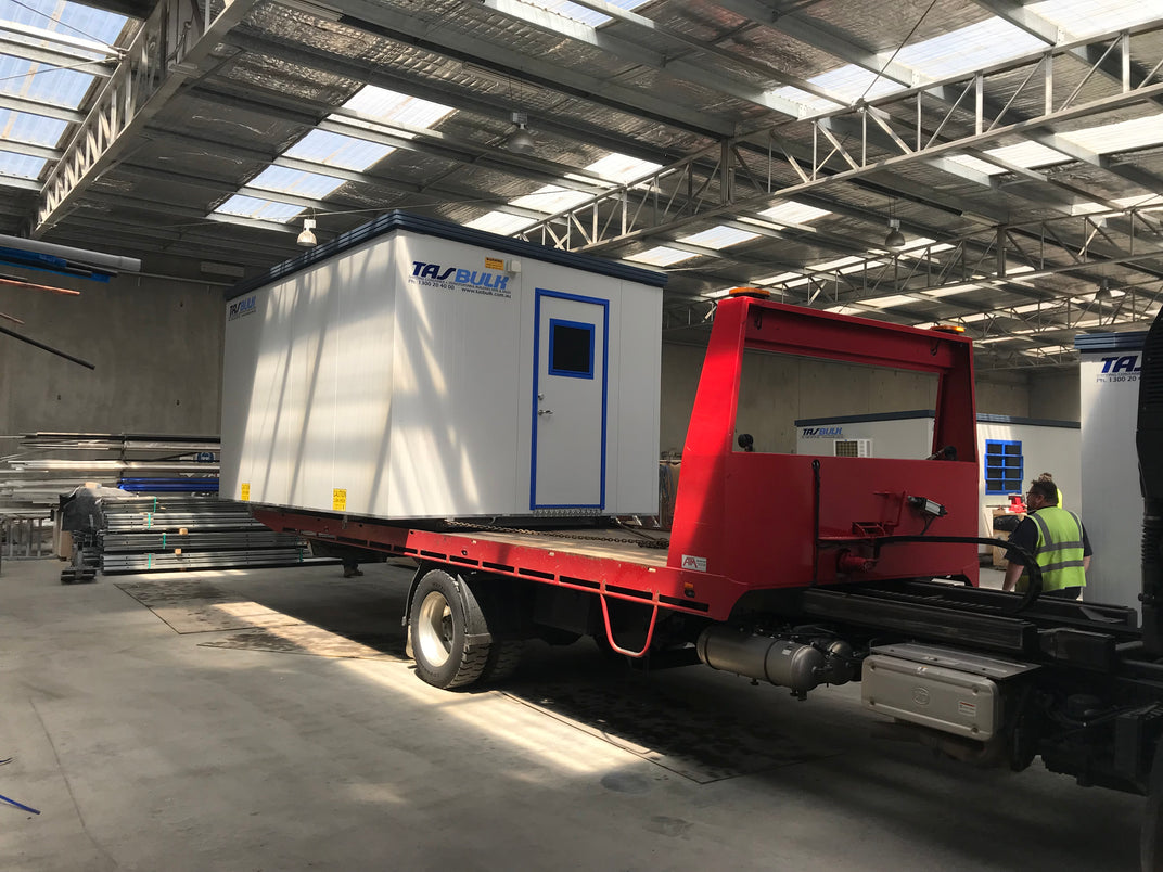 Transportable Building and Shipping Container Transport – Tasbulk